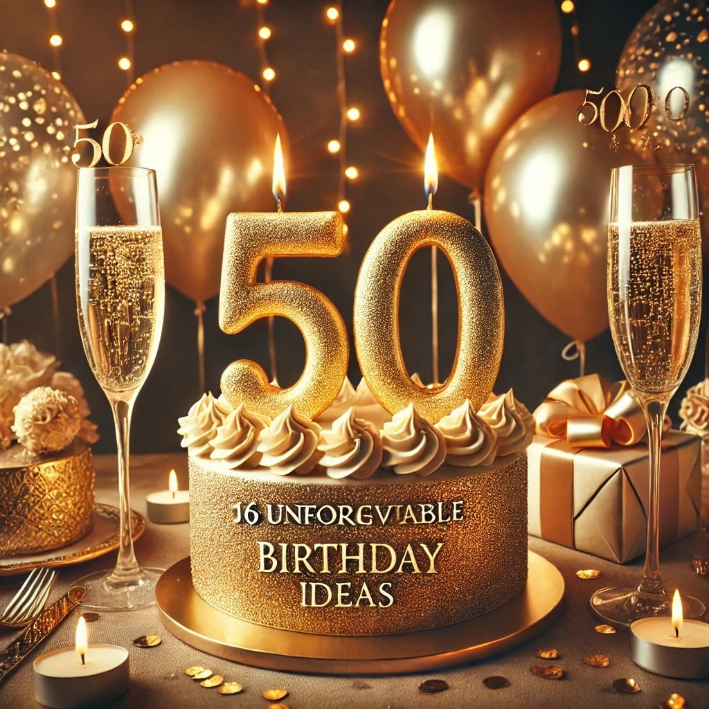16 Unforgettable 50th Birthday Ideas: Celebrating in Style