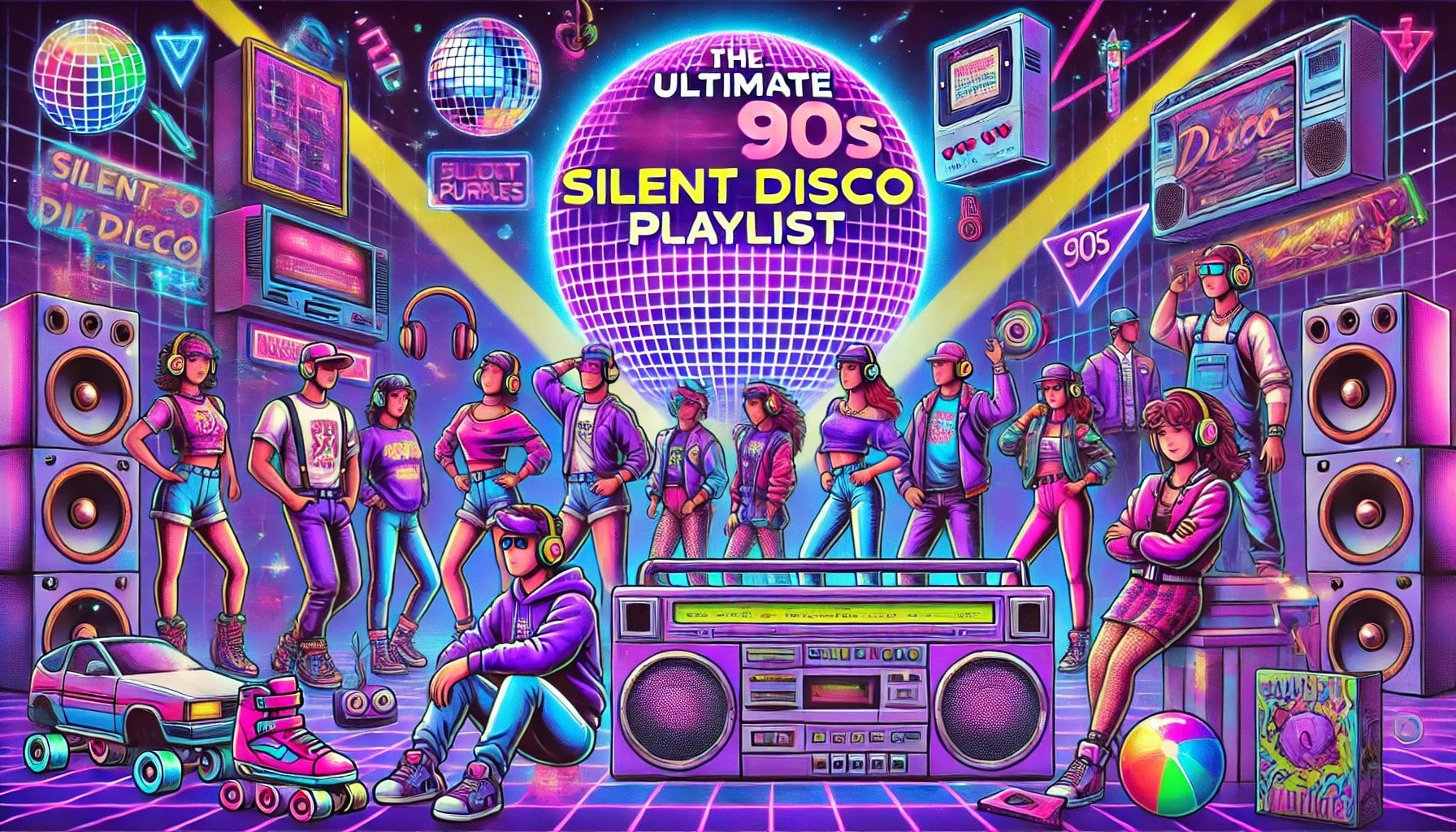 The Ultimate 90’s Silent Disco Playlist