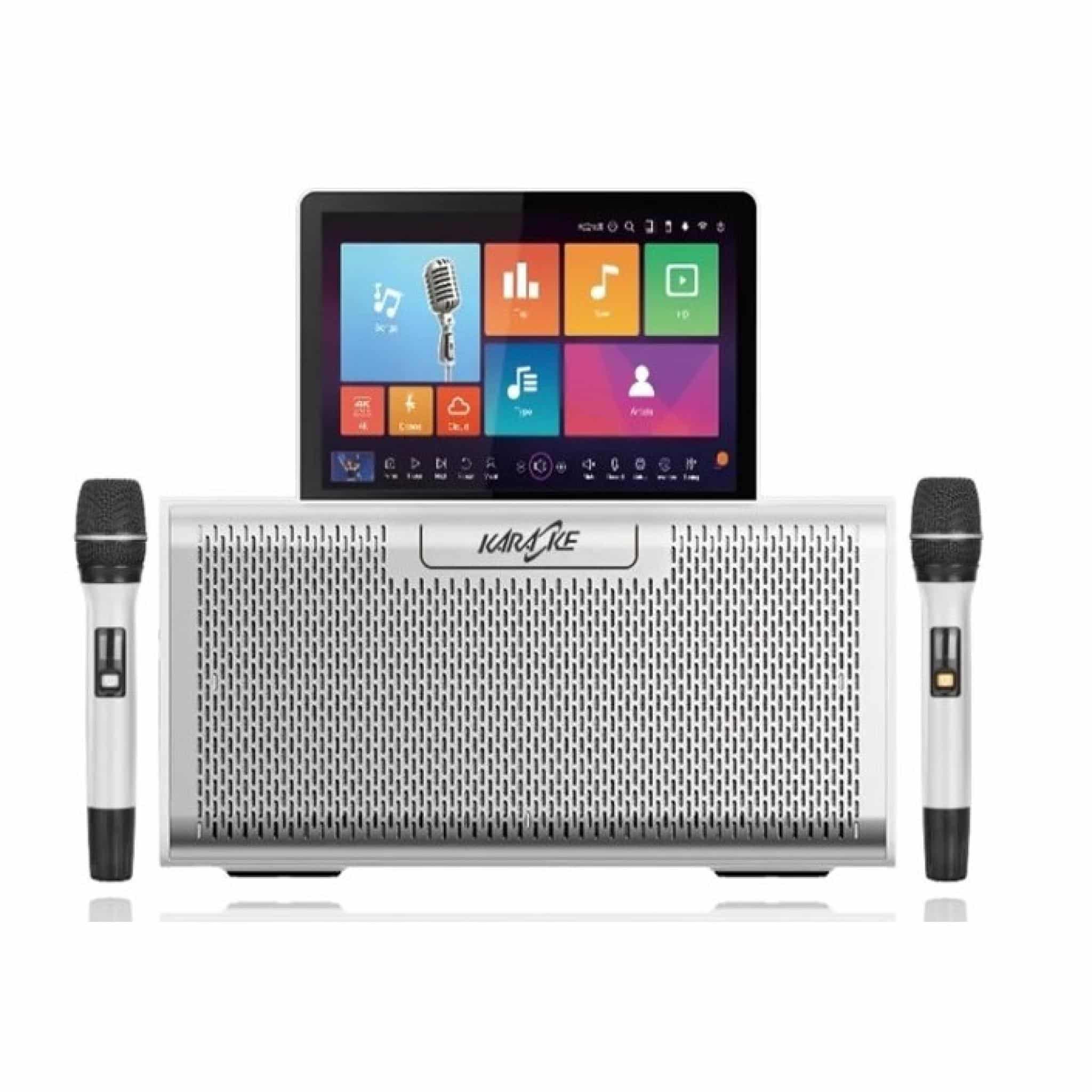 Karaoke Machine Hire - Easy Setup, 2 Mics, Free UK Delivery